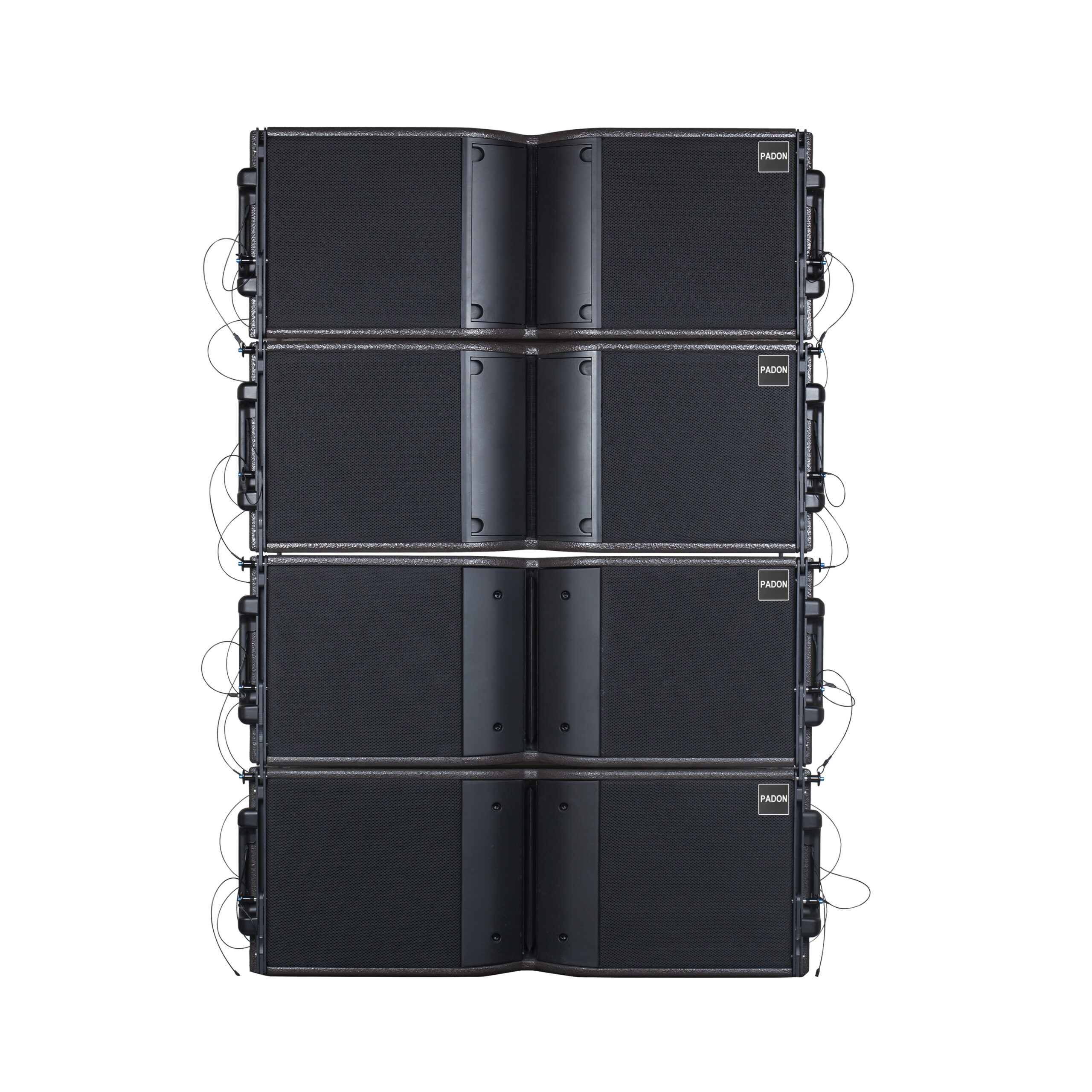 PADON KARA210 Dual 10 inch line array speakers,1500 watts. 8 ohms ...